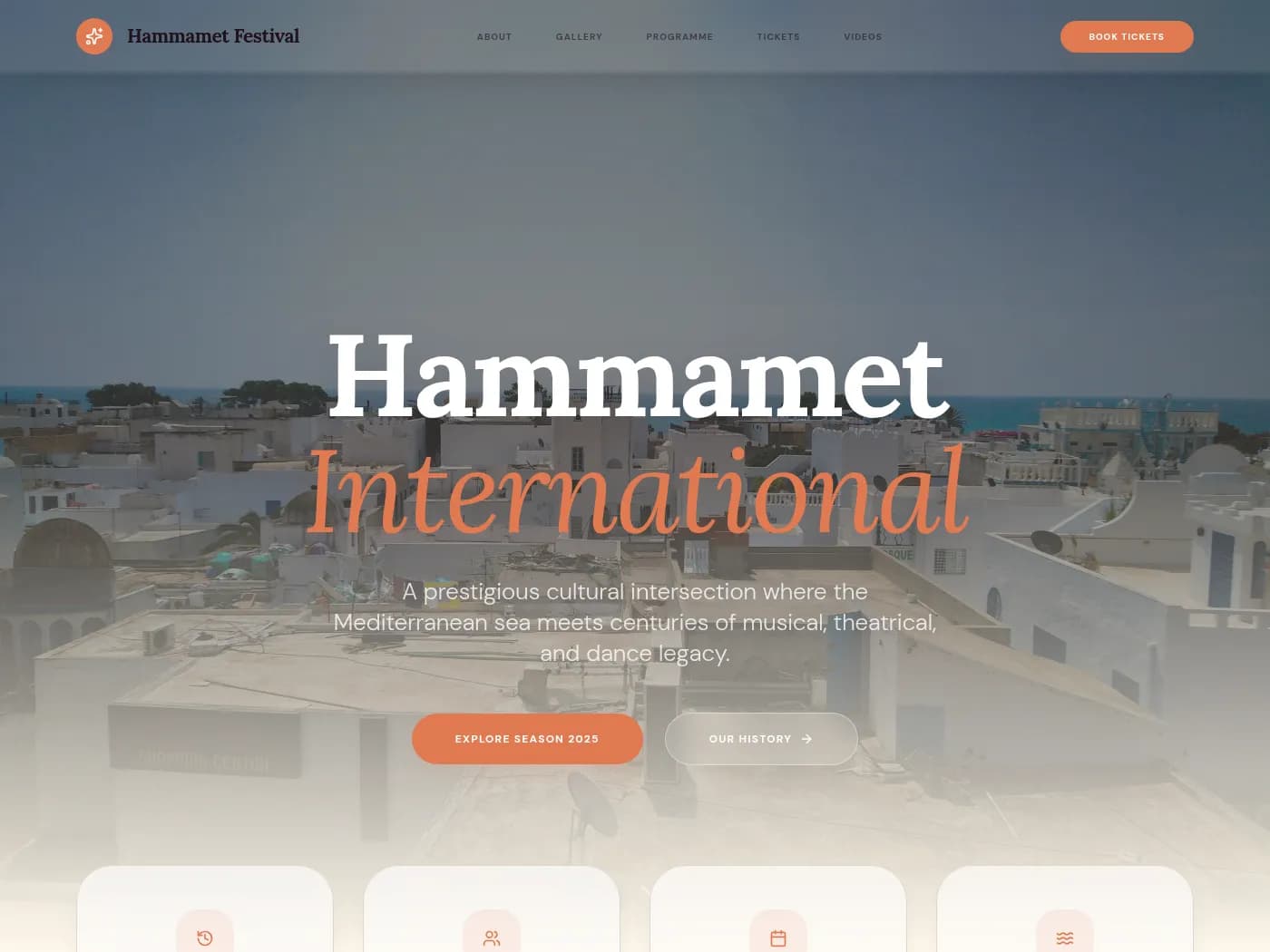 Festival Experience Page