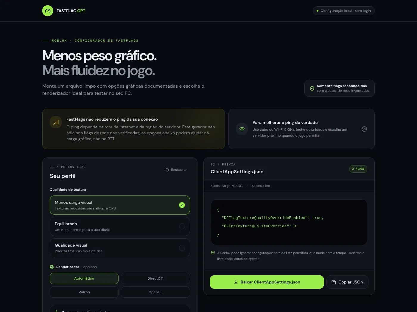 Ultimate FastFlag Optimizer