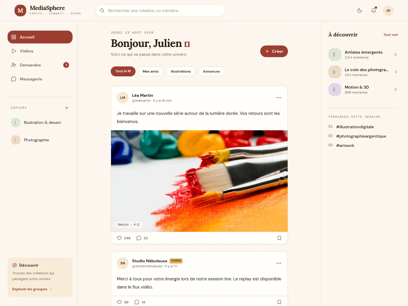 MediaSphere Community Hub