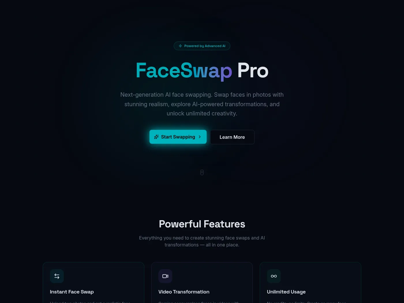FaceSwap Pro Web