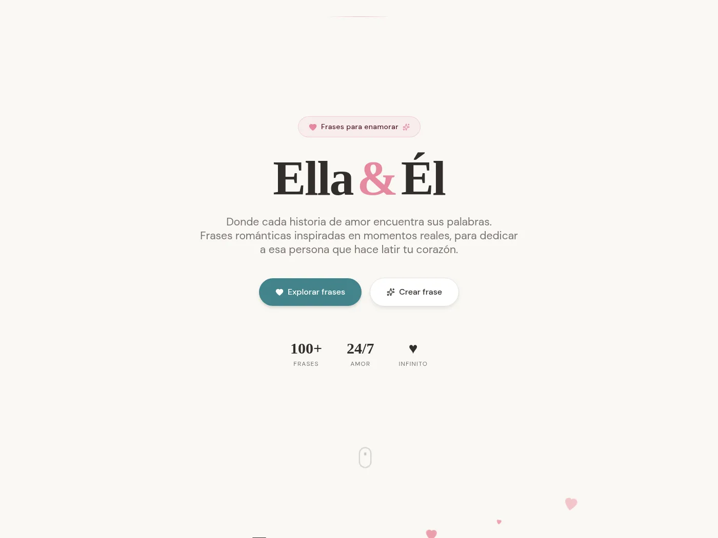 Ella y Él Romance Quotes