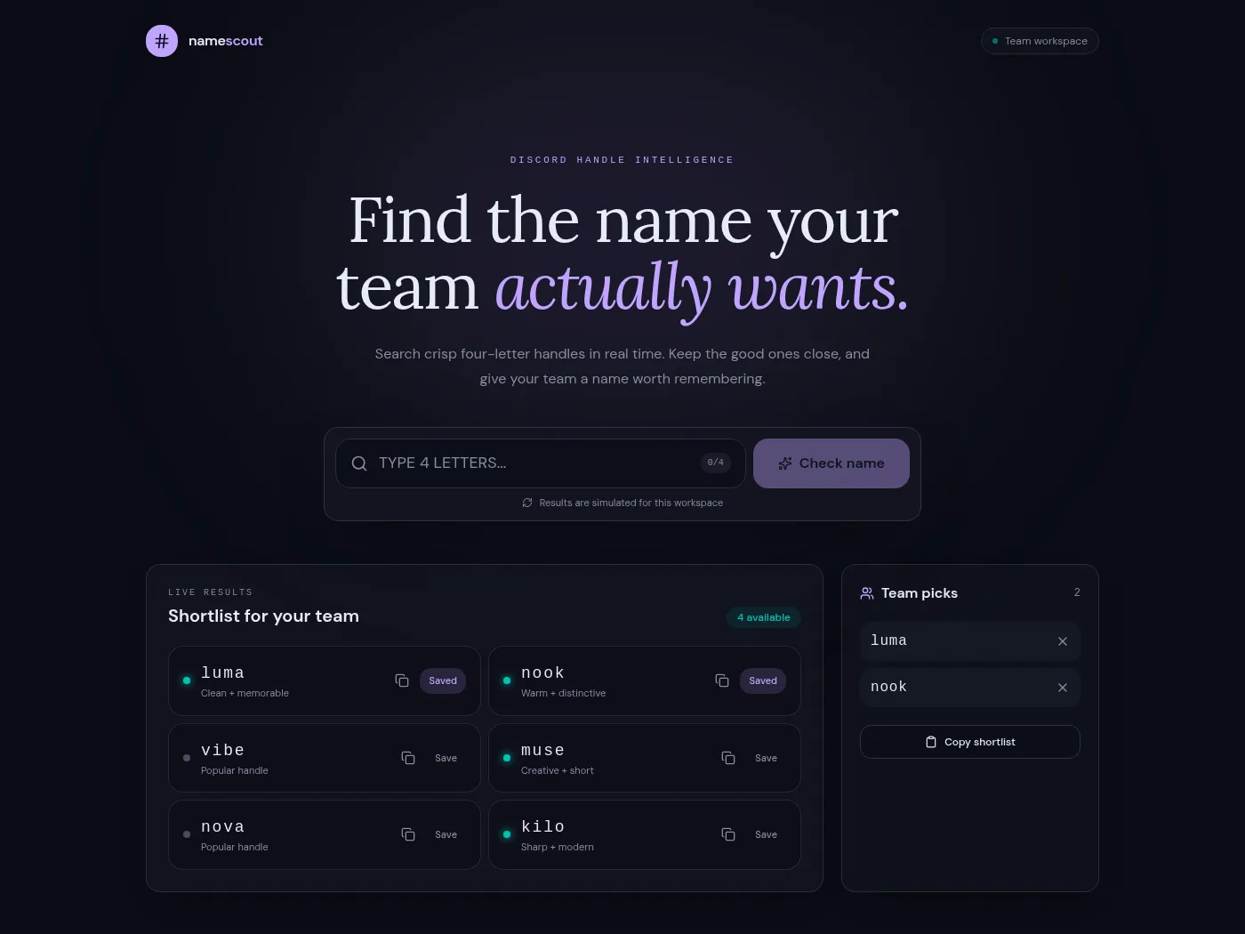 Discord Name Finder