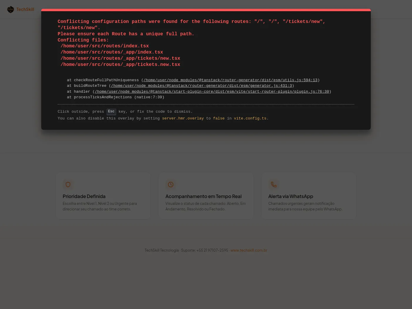 TechSkill Service Portal