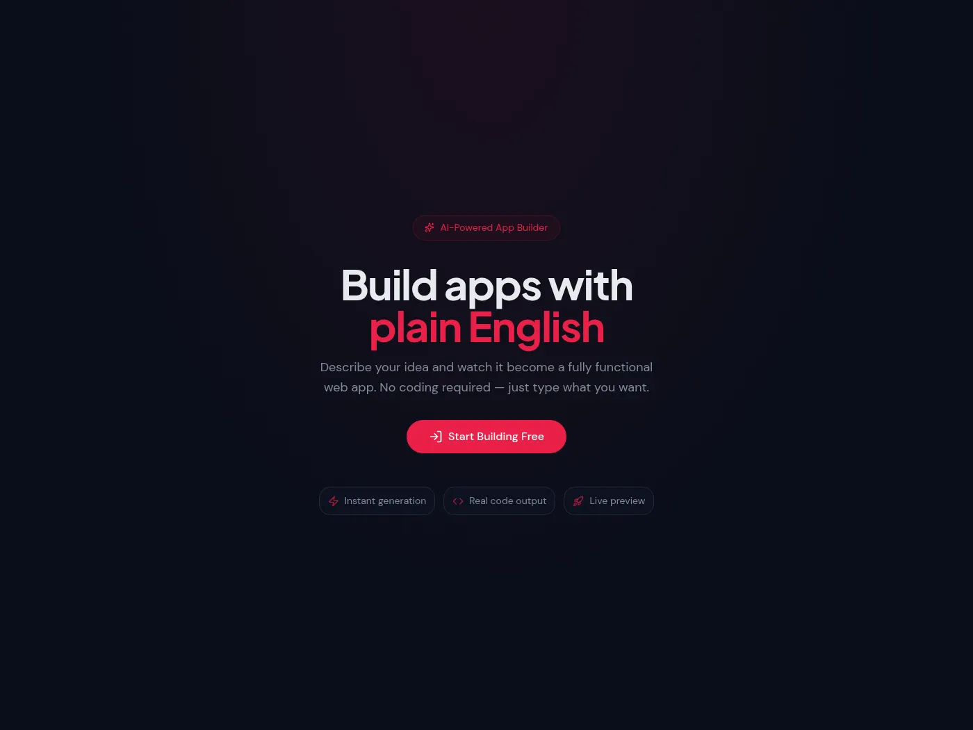 Lovable AI App Builder