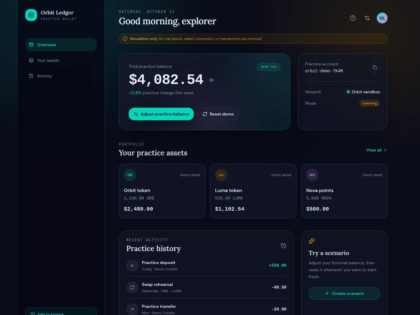 PhantomX Fake Wallet