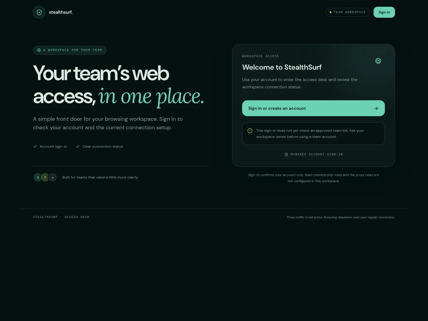 StealthSurf Web Proxy