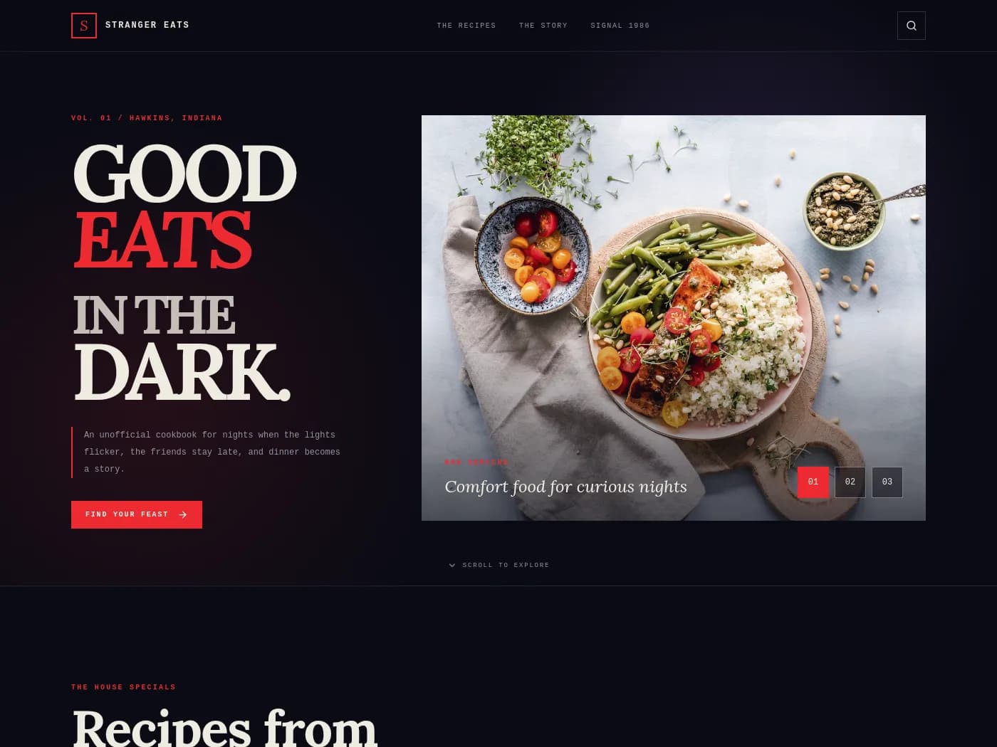 Stranger Eats Cookbook