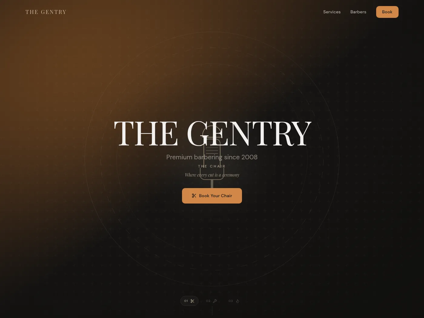 Barber Shop Website