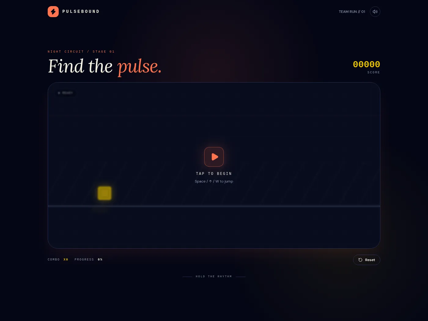 Rhythm Runner Clone