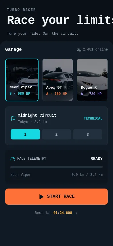 Turbo Racer Mobile