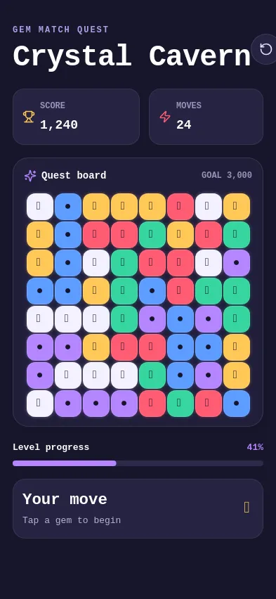 Gem Match Quest