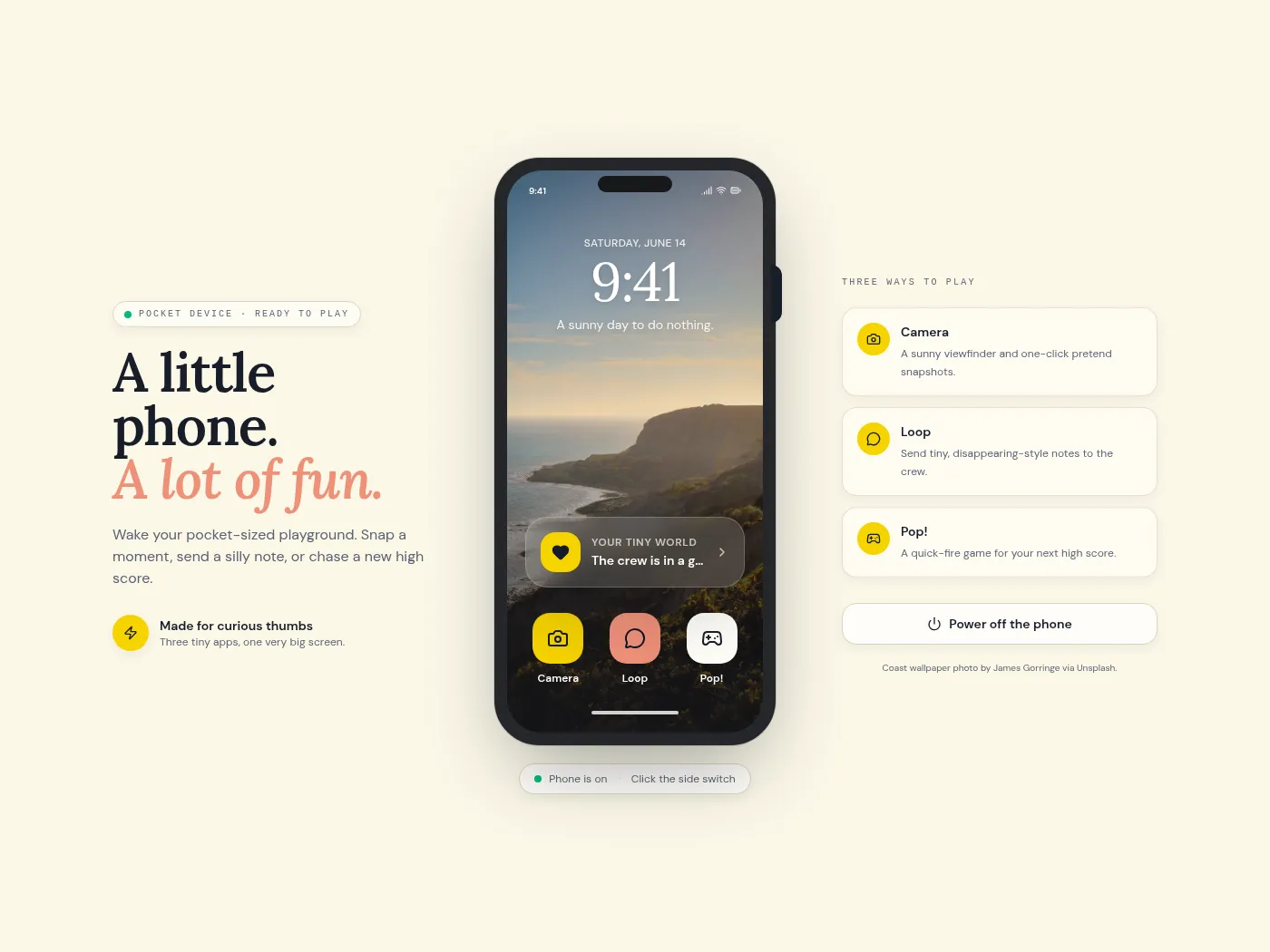 Virtual Phone Playground