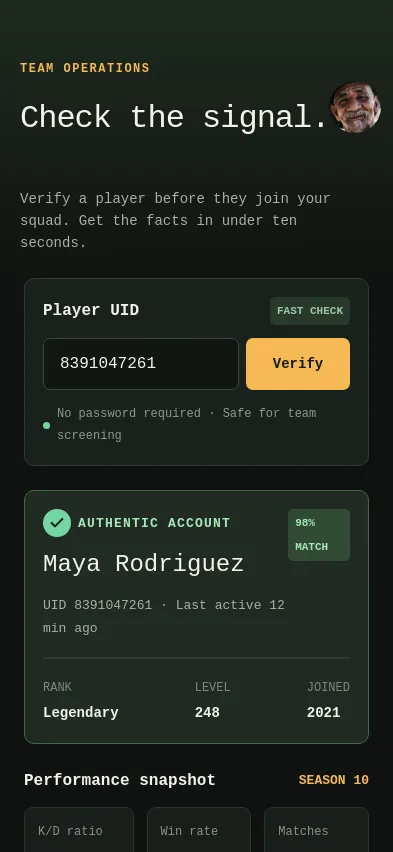 CODM Stats Checker
