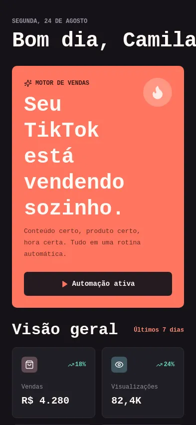 TikTok Auto Sales App