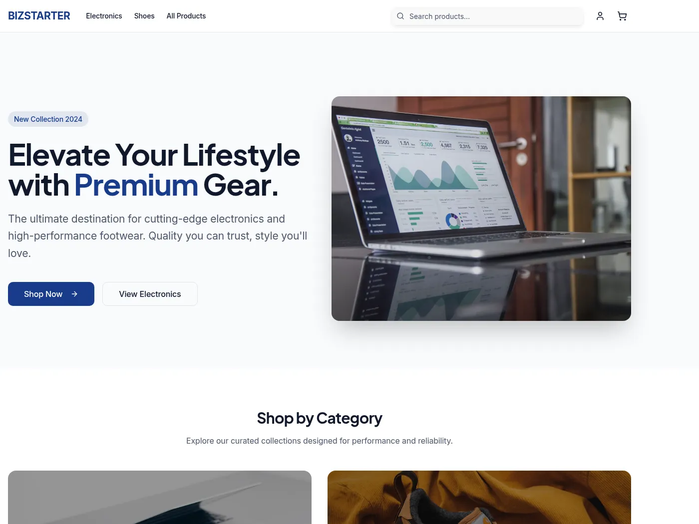 BizStarter Website