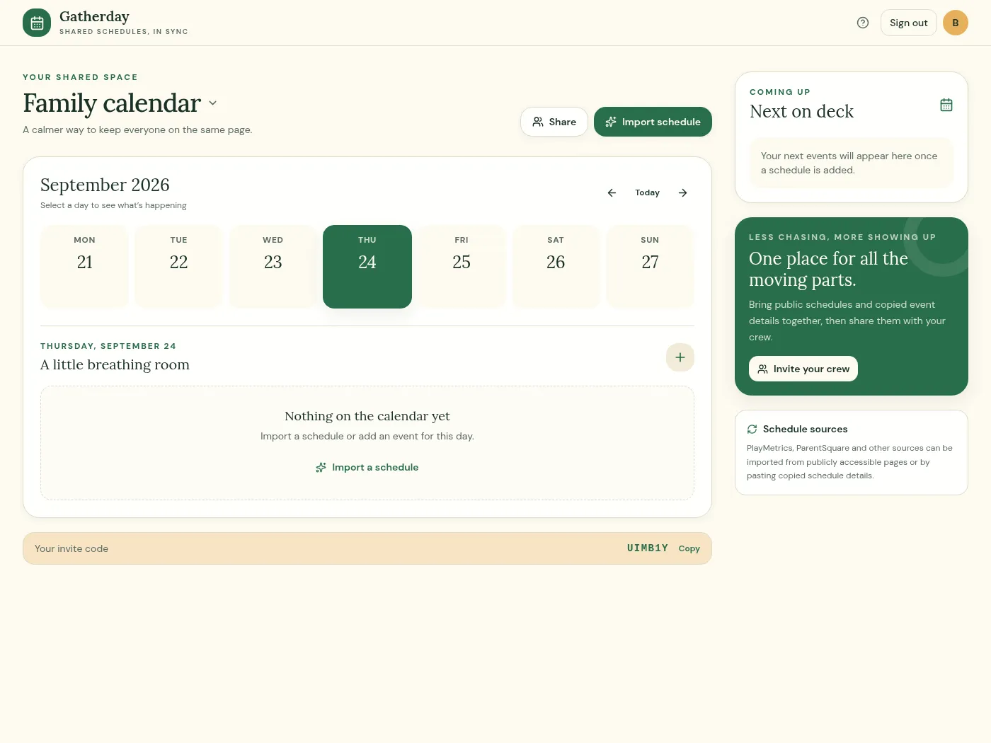 Unified Calendar Sync