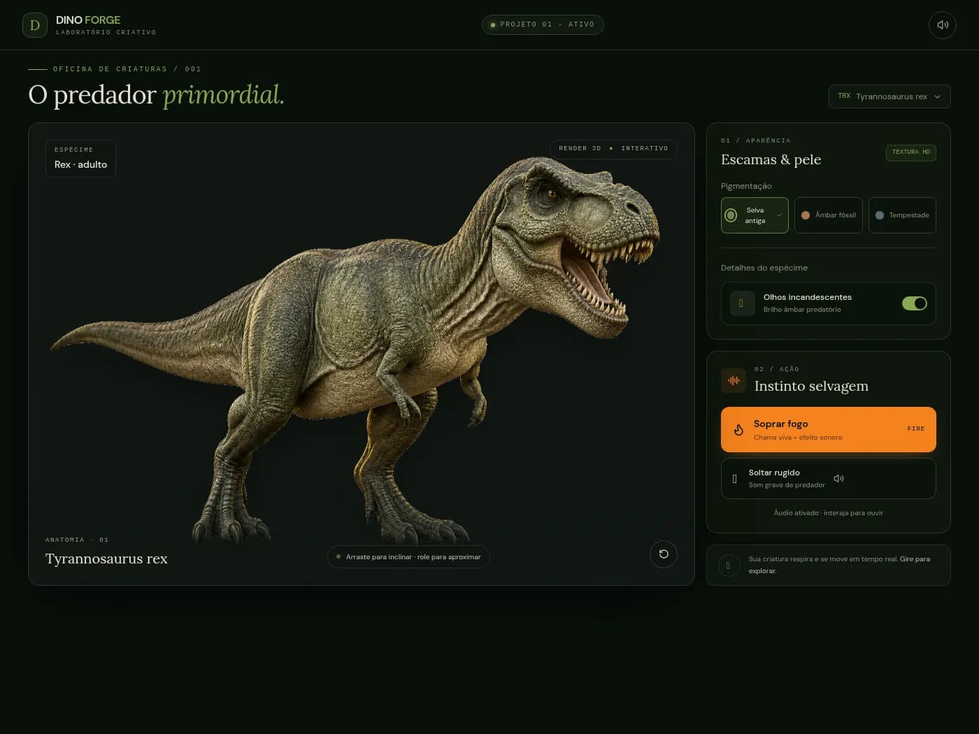 Dino3D Fire Builder