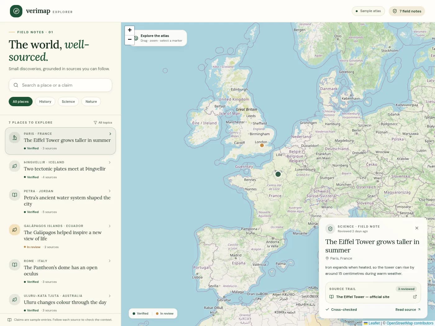 VeriMap Explorer