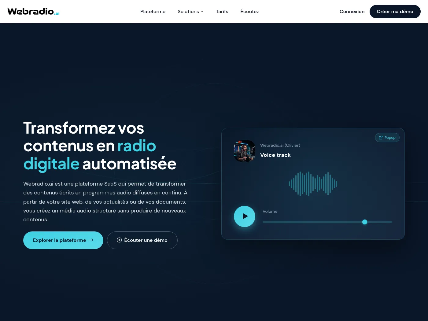 Webradio.ai Rebuild