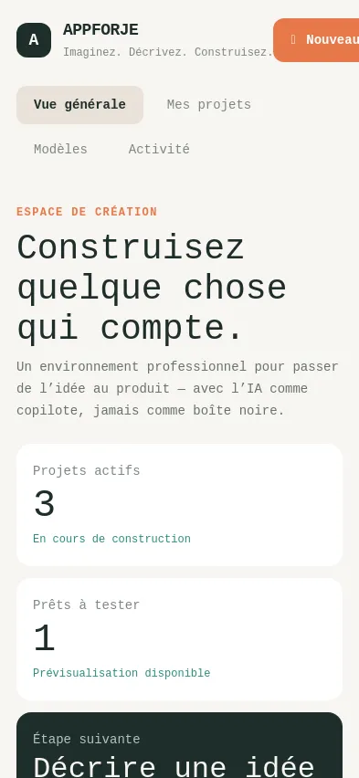 AppForje Creator Platform