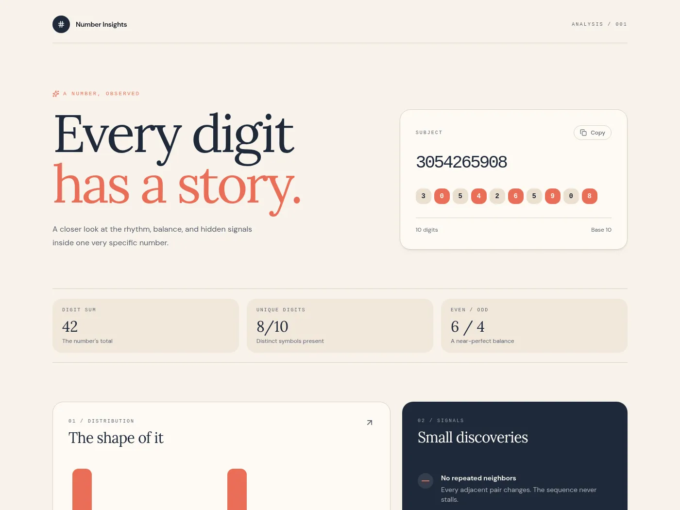 Number Insights