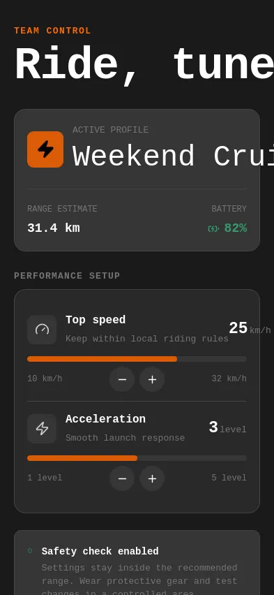 Scooter Performance Tuner