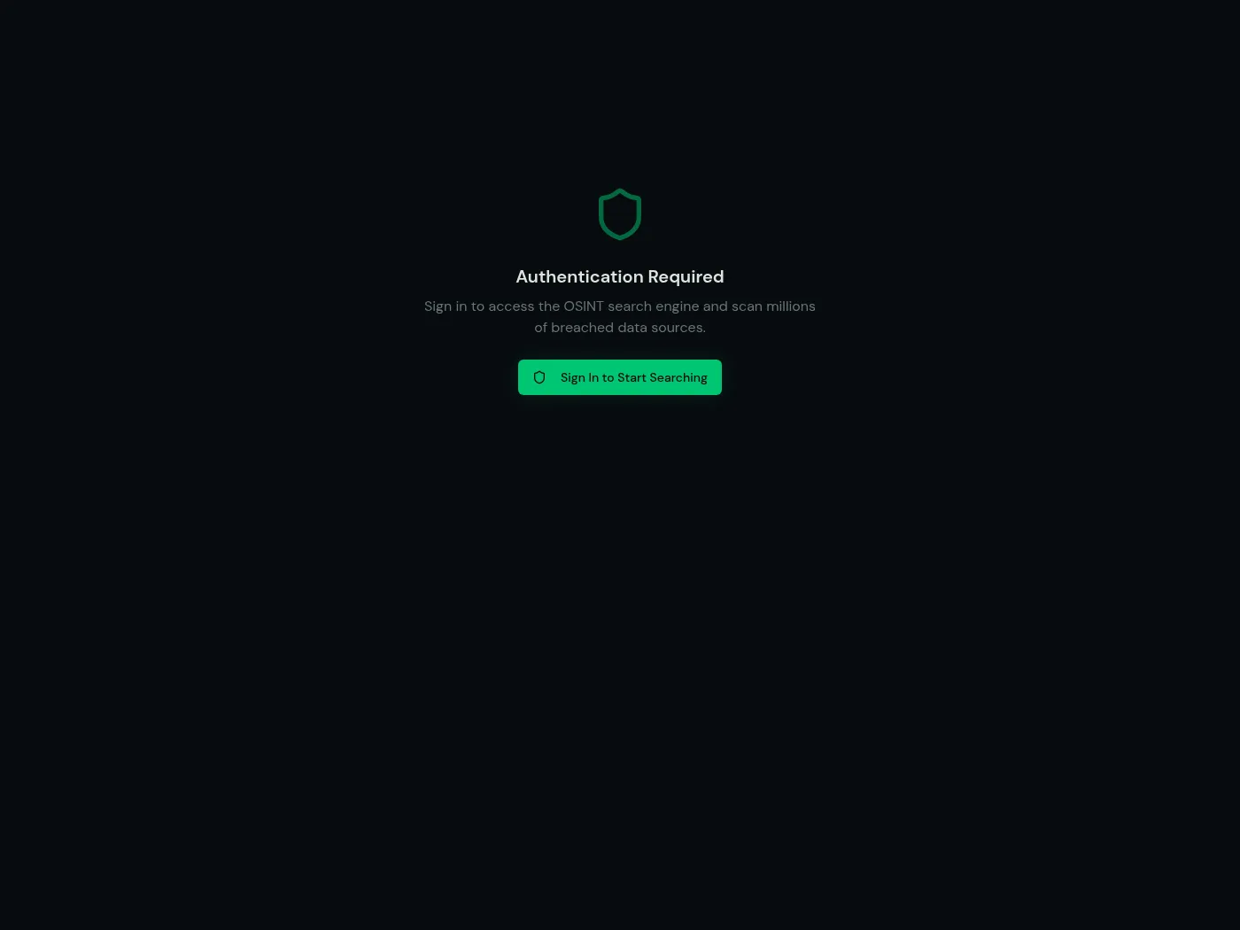 LeakHunter OSINT Search