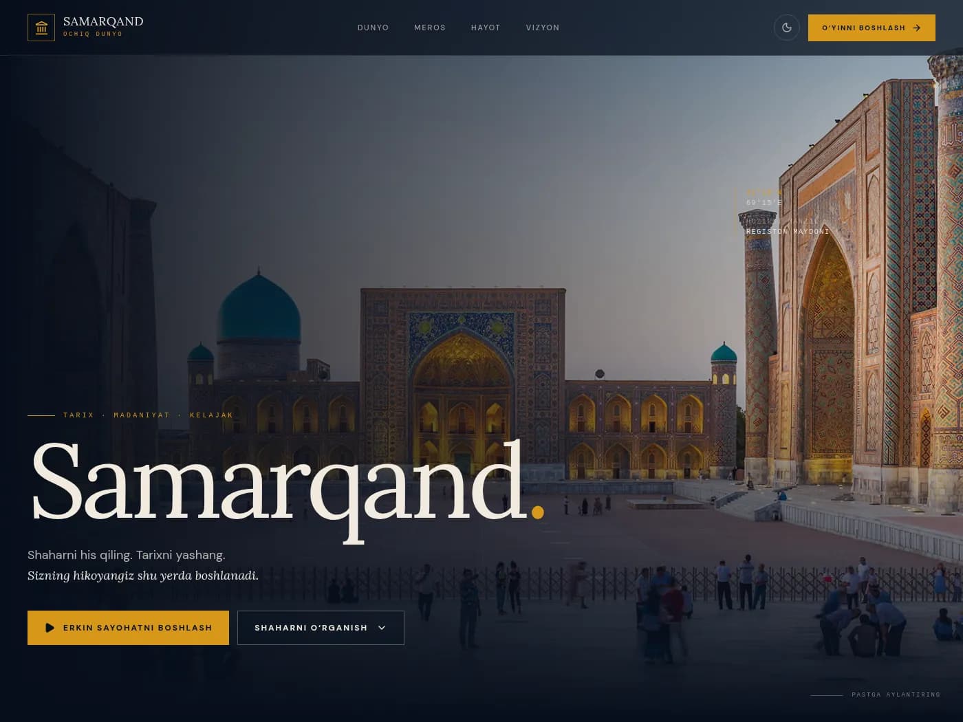 Samarkand Open World