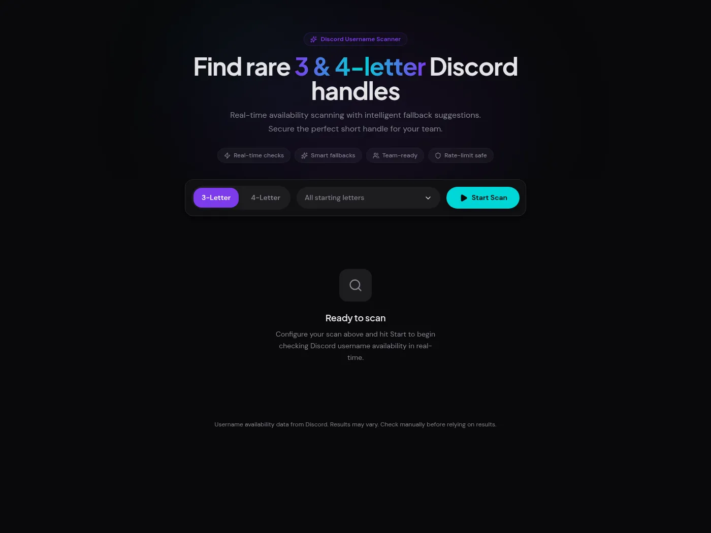 Discord Name Finder