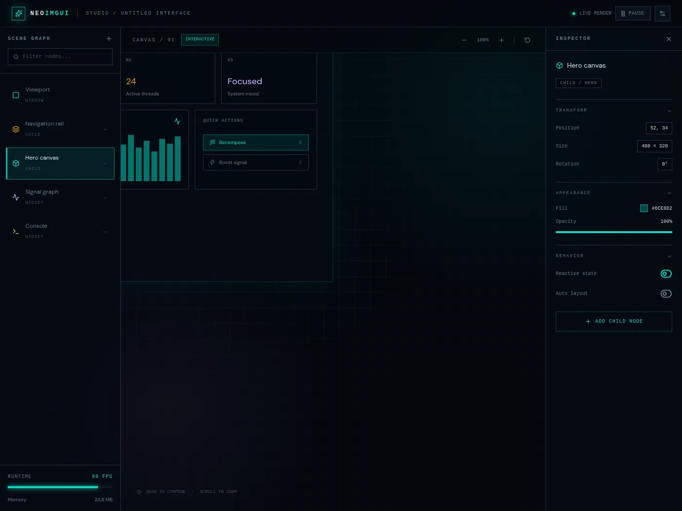 NeoImGUI Studio