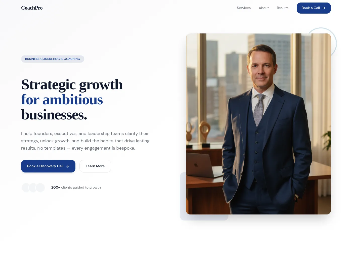 CoachPro Website