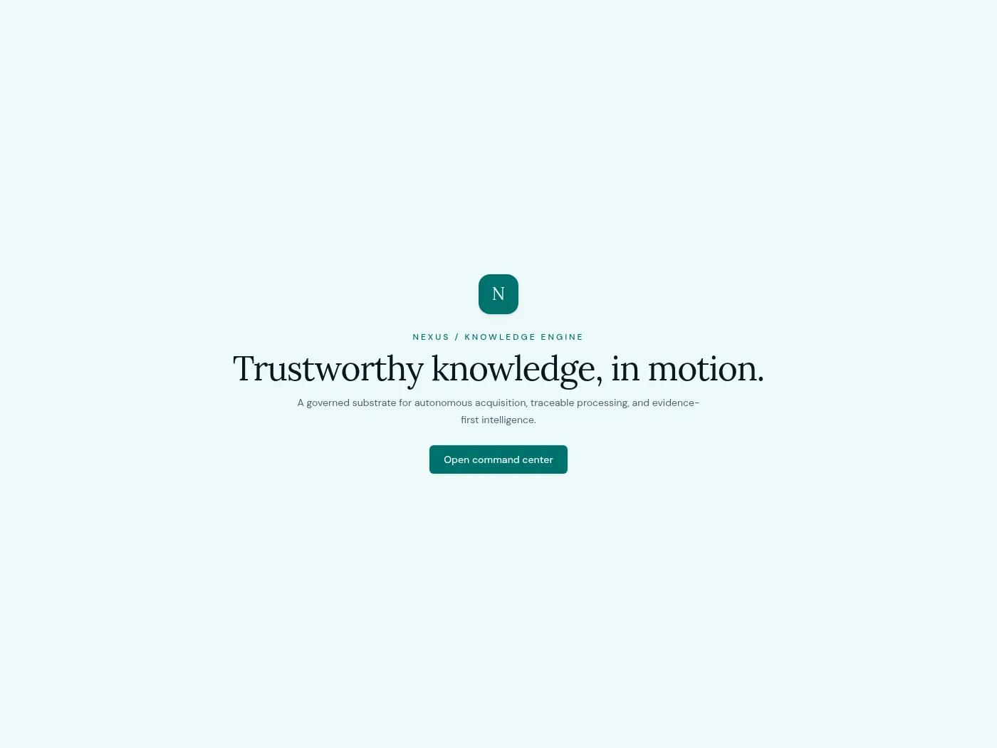 NEXUS Knowledge Engine