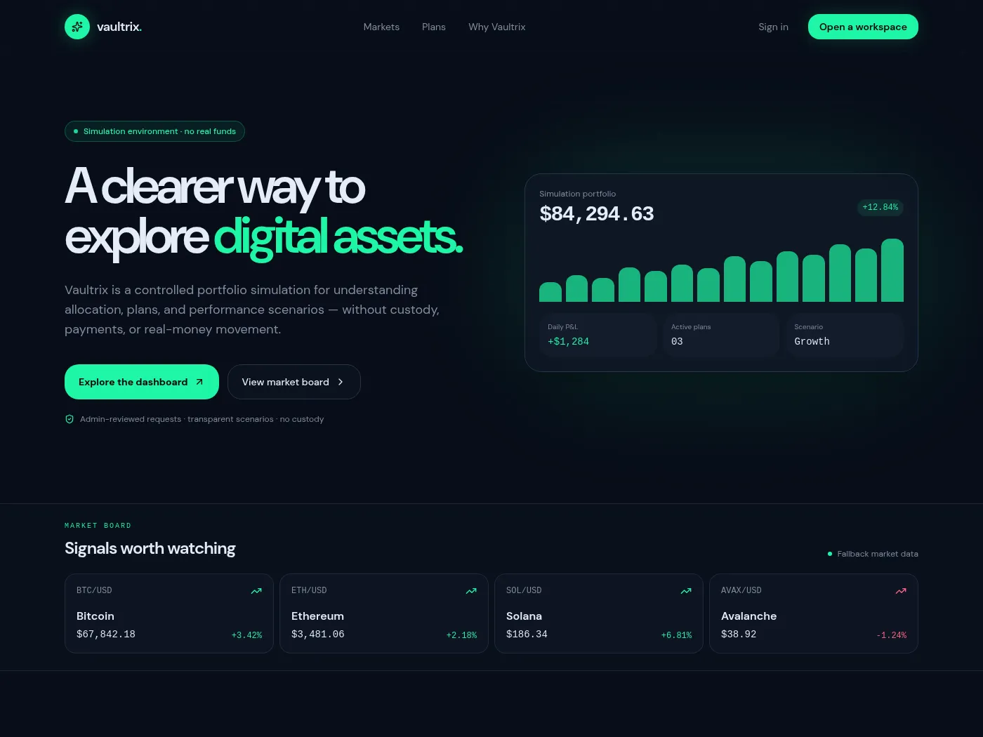 Vaultrix Exchange