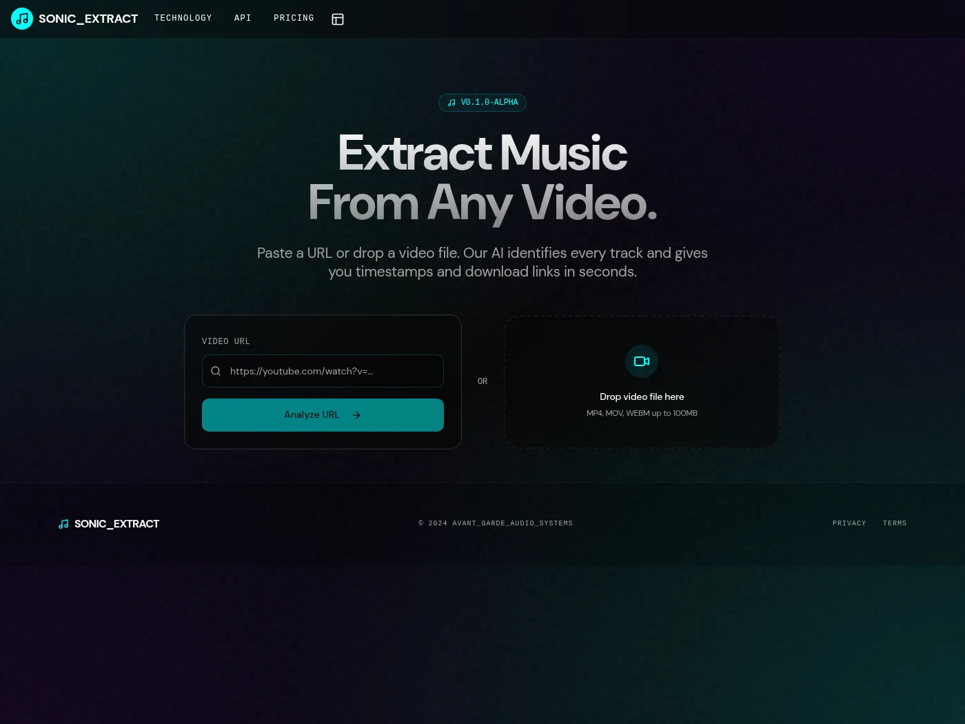 Video Music Extractor