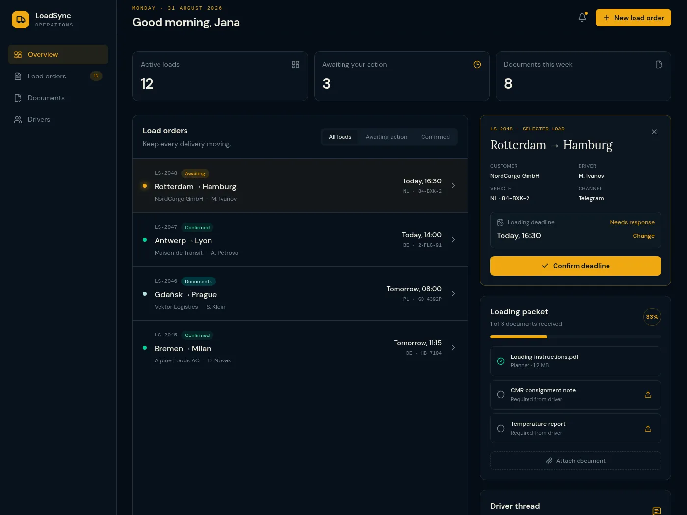 LoadSync Bot