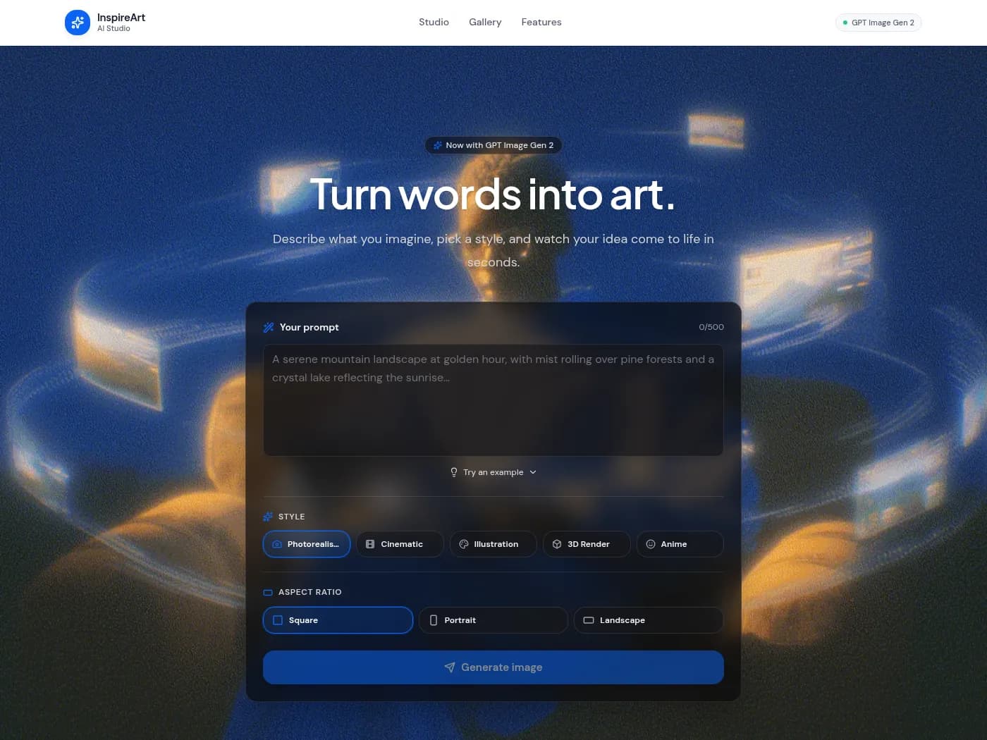 InspireArt AI Studio