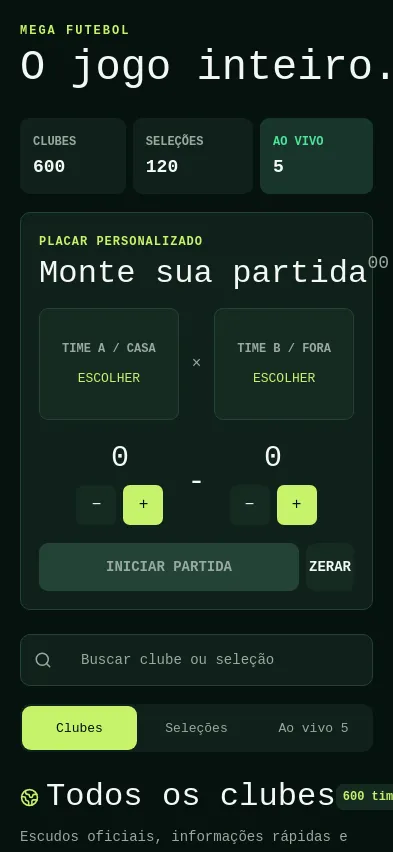 Mega Futebol Universe