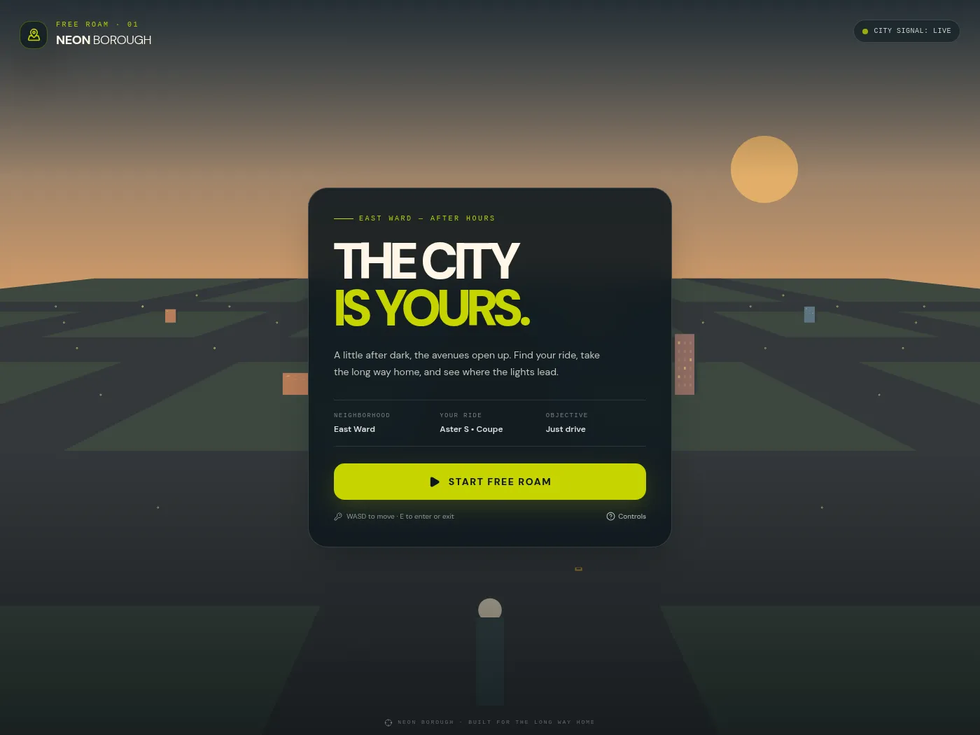 GTA-Style 3D Web Game