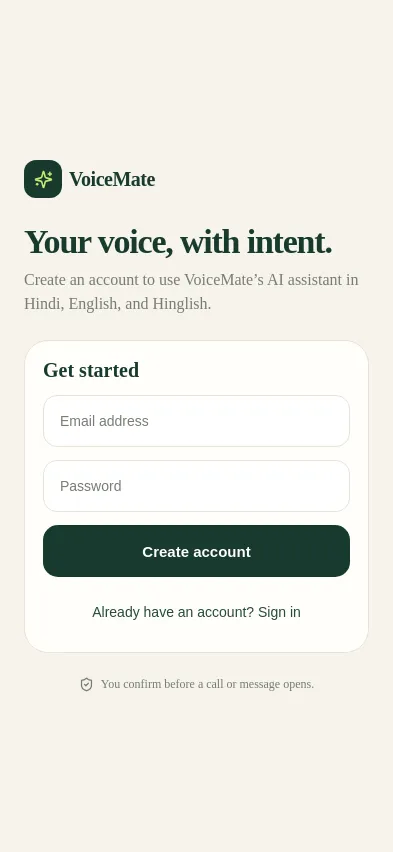 VoiceMate Assistant
