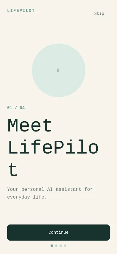 LifePilot: AI Daily Assistant