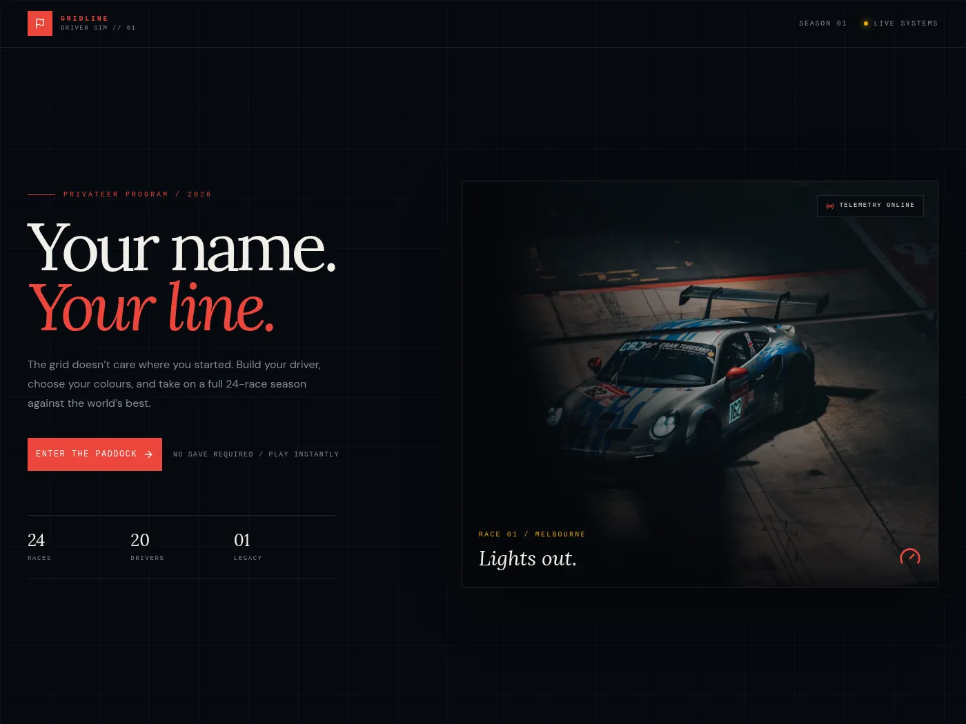 F1 Pro Driver Simulator