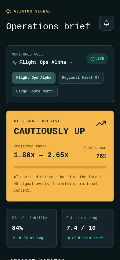 Aviator Signal Predictor