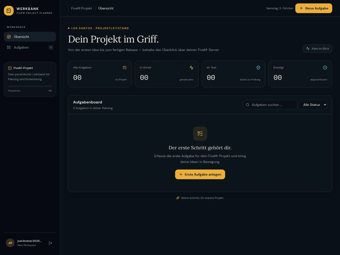 FiveM Project Planner