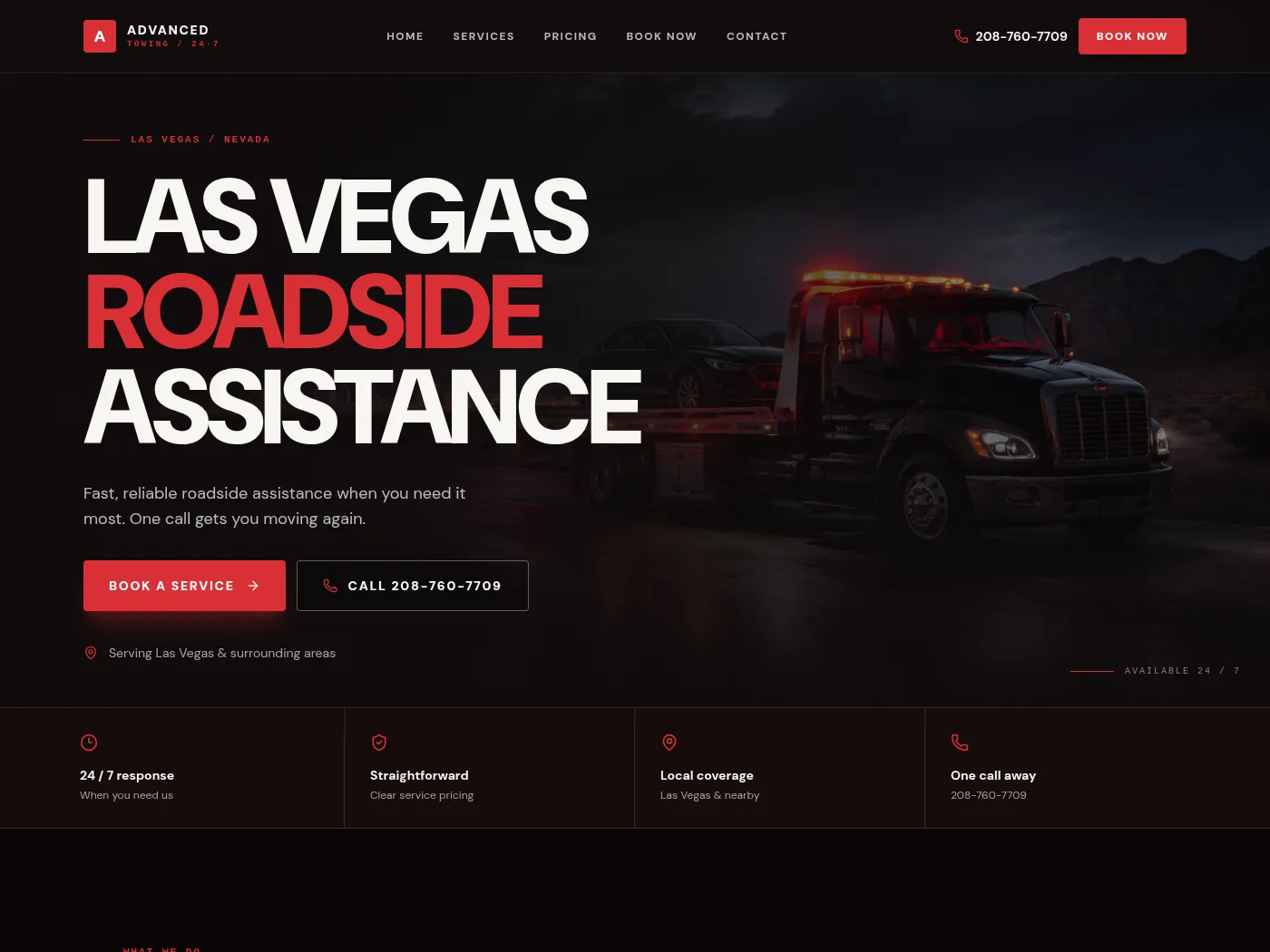 Advanced Towing Site