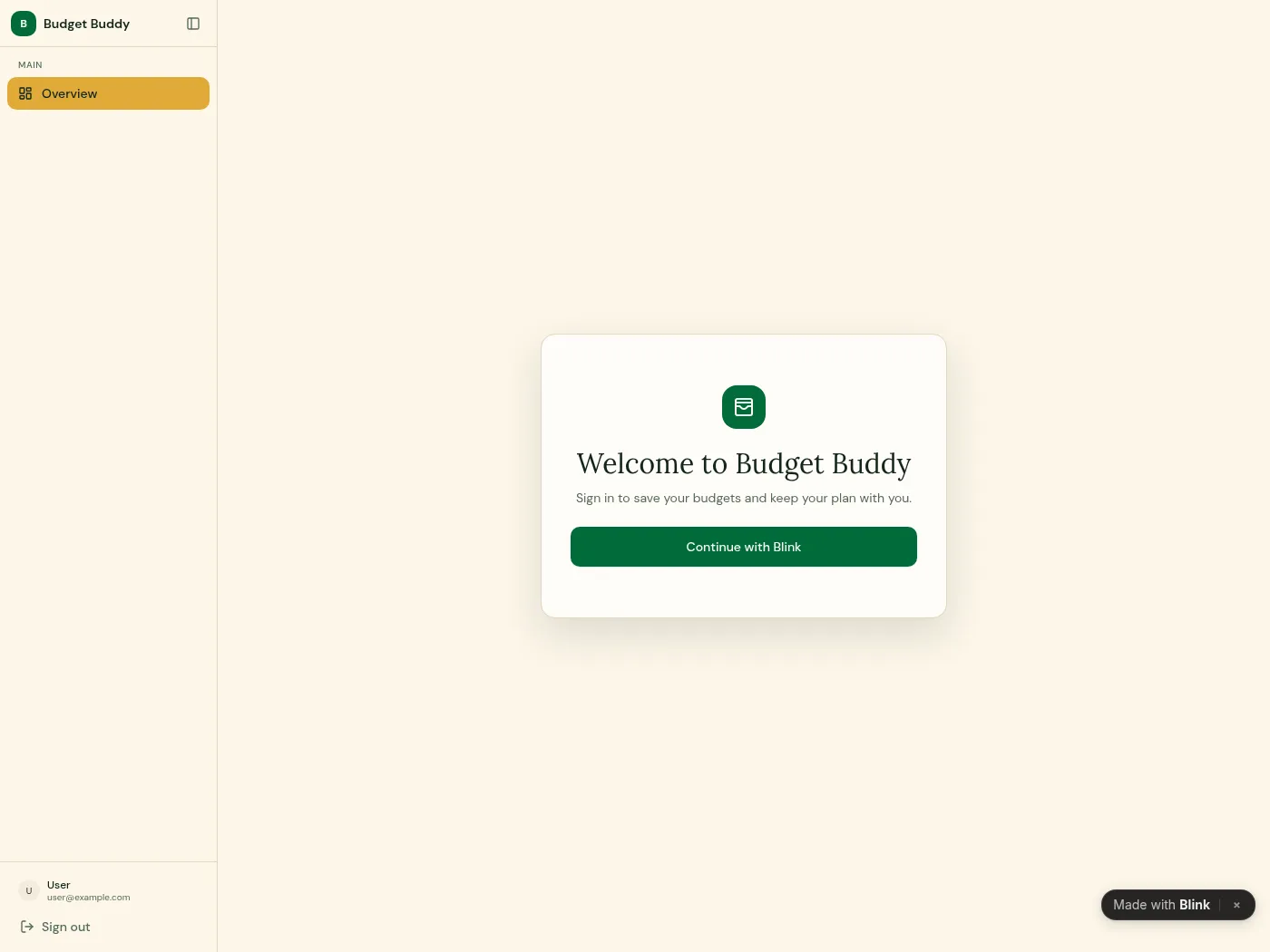 Budget Buddy