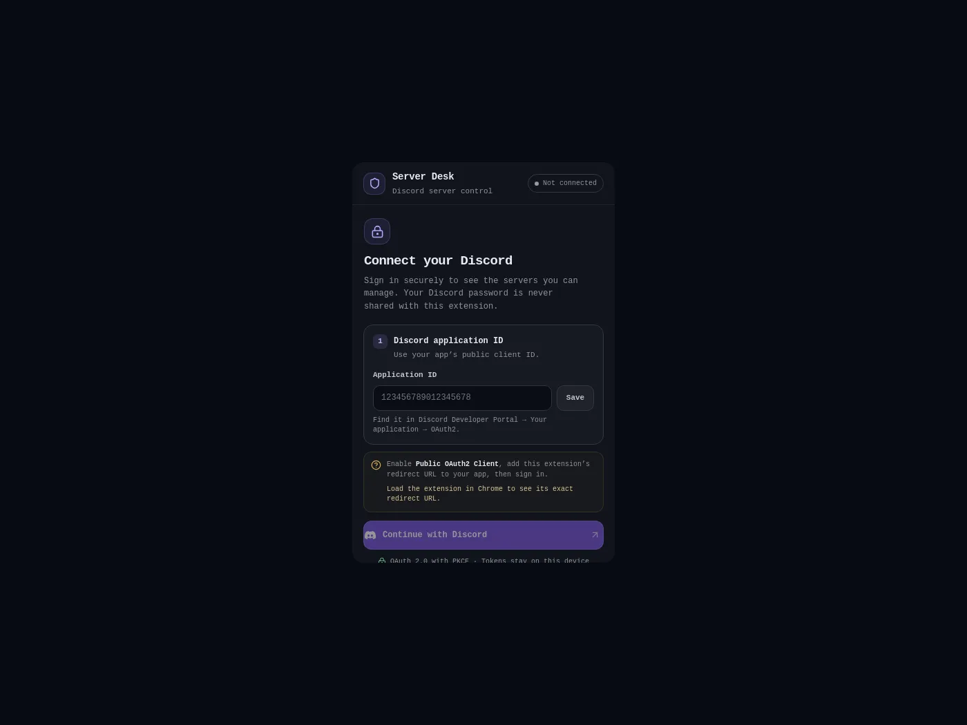 Discord Admin Extension