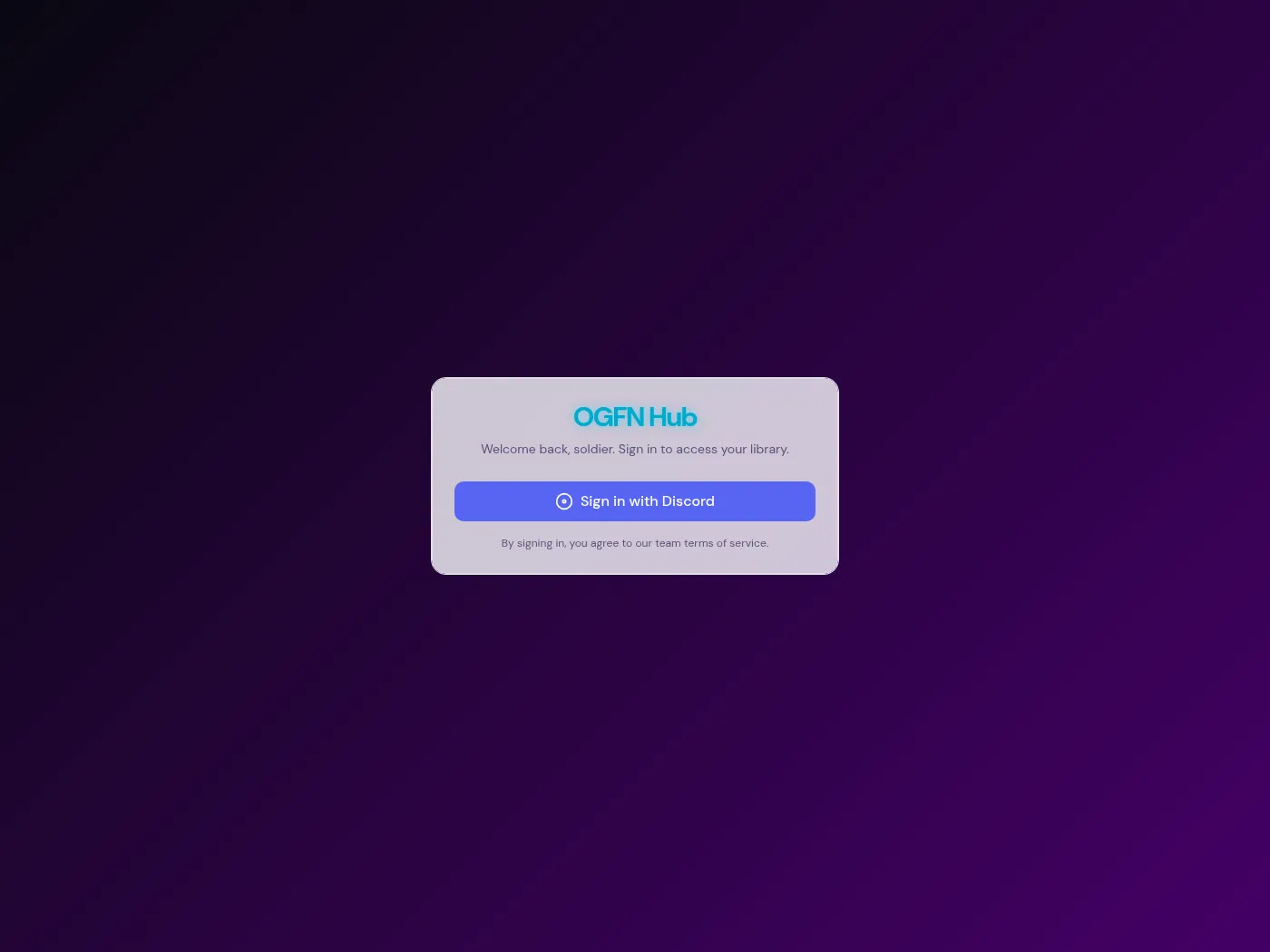 OGFN Launcher Hub