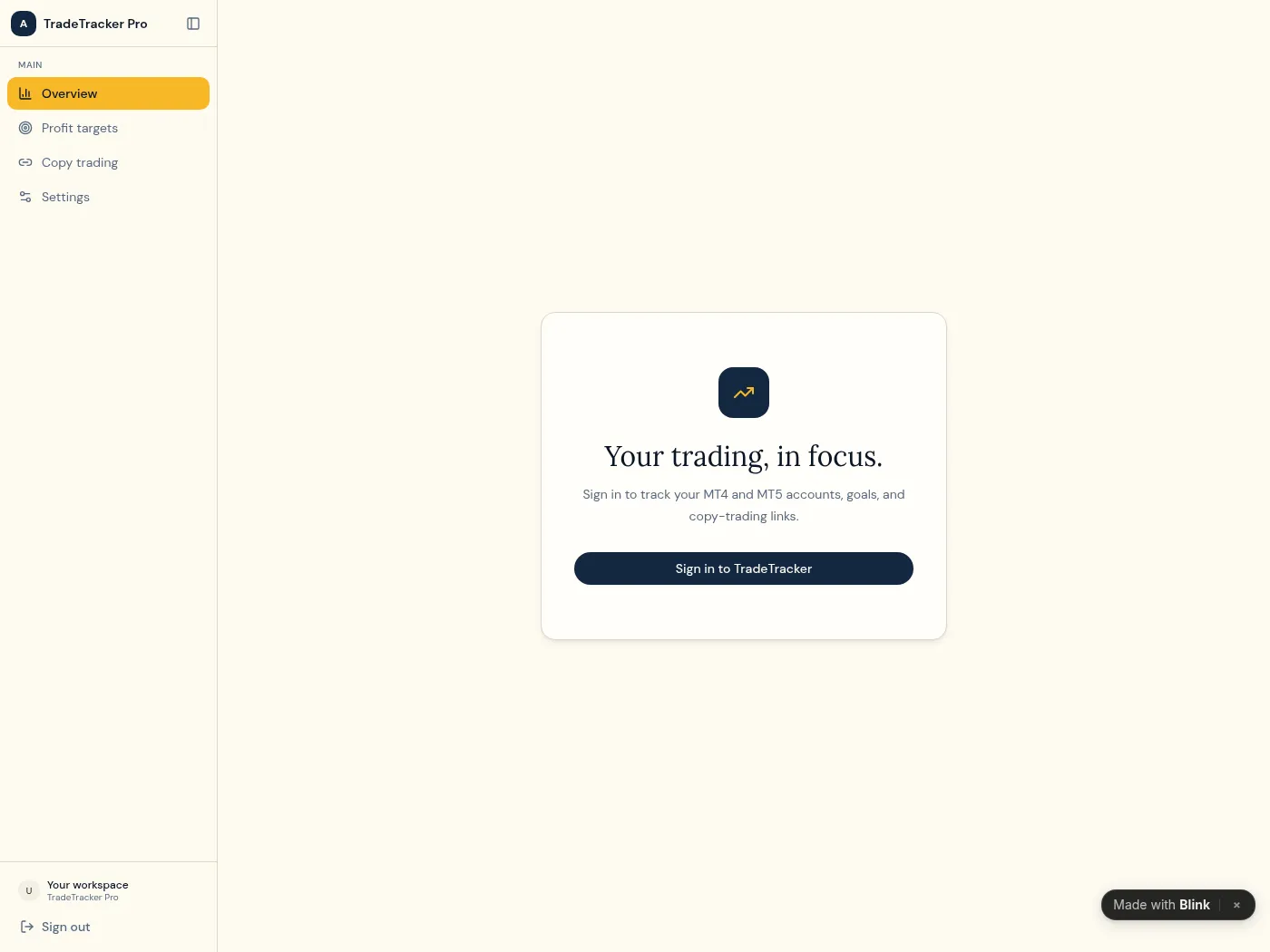 TradeTracker Pro