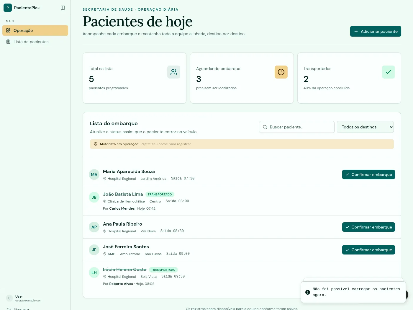 PacientePick