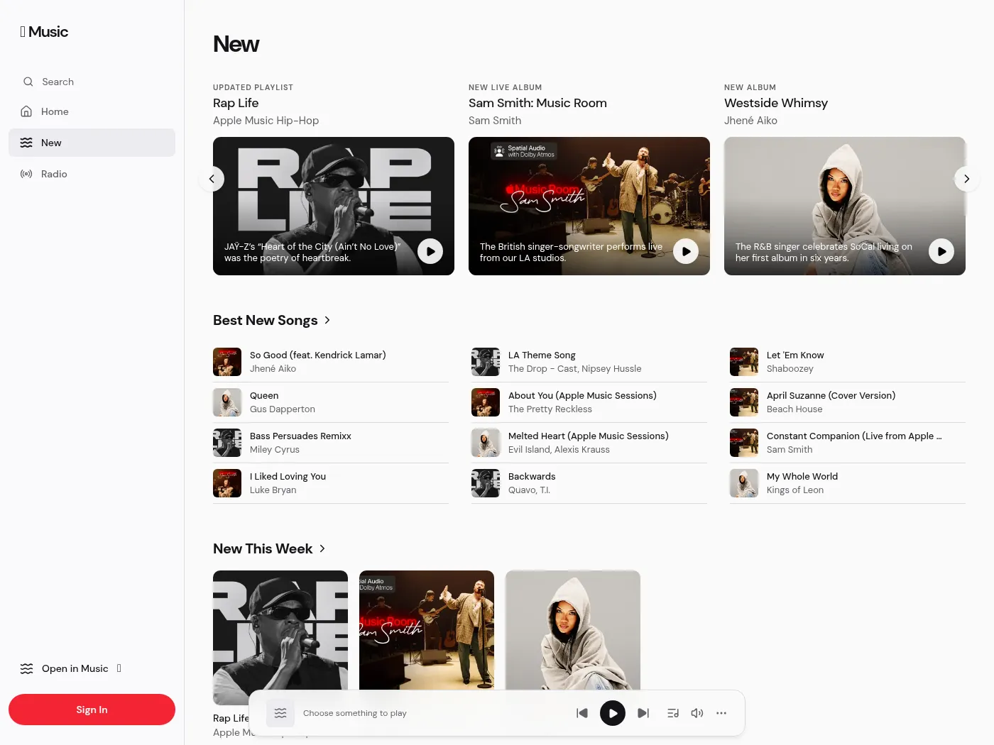 Fresh Tunes Discovery